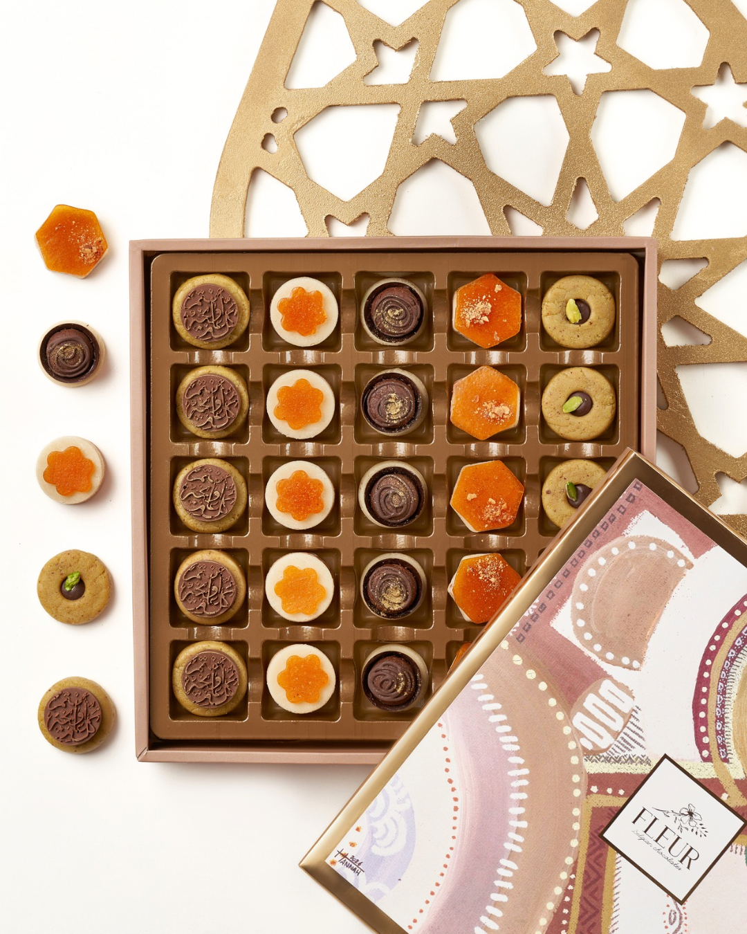 Belgian Chocolate Marzipan 25 Pieces (5 Flavors) – Fleur
